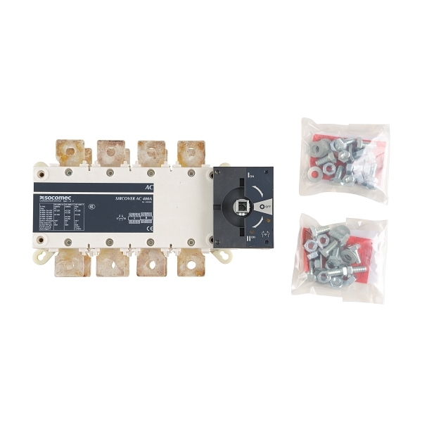 Socomec SCO Manual Transfer Switch Body, 4 Pole 400A