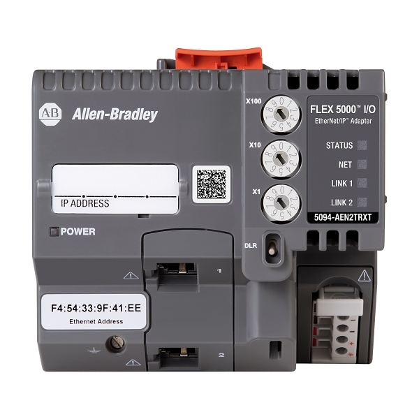 Allen-Bradley FLEX 5000 IO Ethernet IP RJ45 Adapter 16 Modules XT