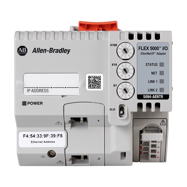 Allen-Bradley FLEX 5000 IO Ethernet IP RJ45 Adapter 8 Modules