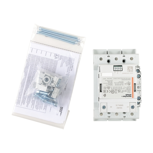 S&S CA9 Contactor 75kW 3Pole 100 to 250VAC and VDC Elec Coil 1NO 1NC ...