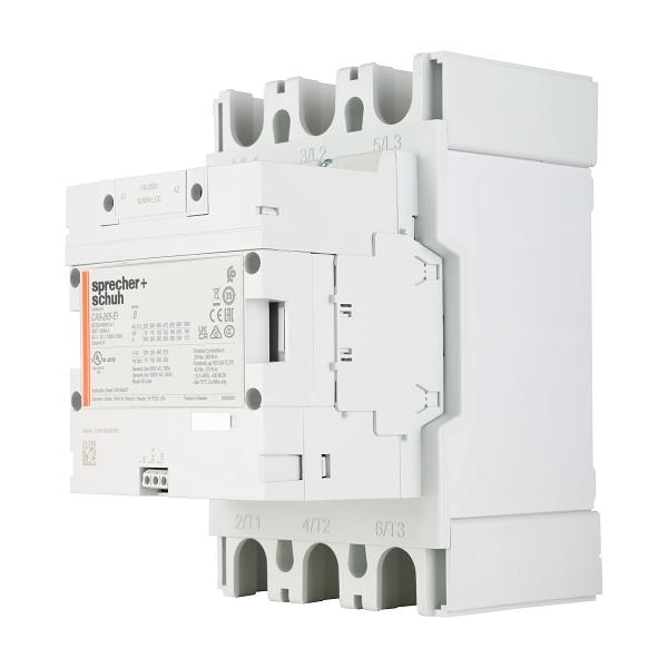 S&S CA9 Contactor 132kW 3Pole 100 to 250VAC and VDC Electronic Coil 1NO ...