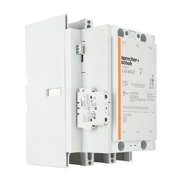 S&S CA9 Contactor 250kW 3Pole 100 to 250VAC and VDC Electronic Coil 1NO ...