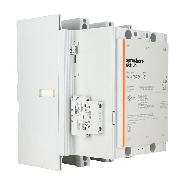 S&S CA9 Contactor 355kW 3Pole 100 to 250VAC and VDC Electronic Coil 1NO ...