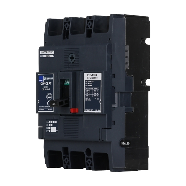 NHP Concept Panelboard Accessory Isolator Switch 160A 3Pole 25kA