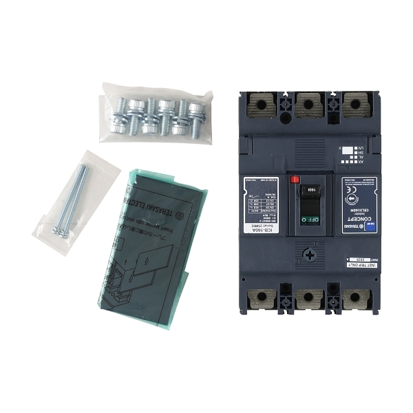 NHP Concept Panelboard Accessory Isolator Switch 160A 3Pole 25kA