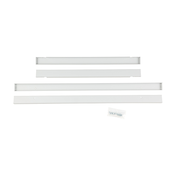 NHP Concept One Panelboard Flush Kit 4 Modules 864mm Light Grey