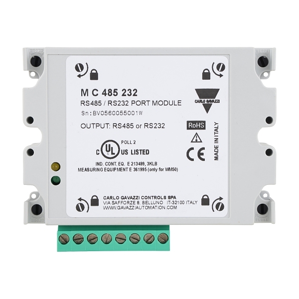 Carlo Gavazzi WM30/WM40 Modbus RS485 Communication Plugin Module