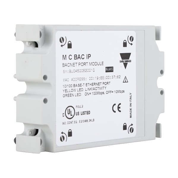 Carlo Gavazzi WM30/WM40 BacNet IP Communication Plugin Module