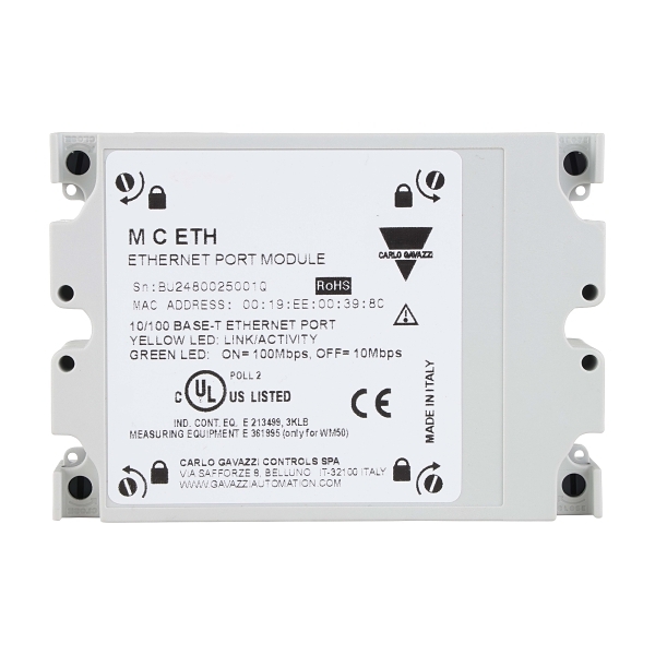 Carlo Gavazzi WM30/WM40 Modbus TCP Communication Plugin Module