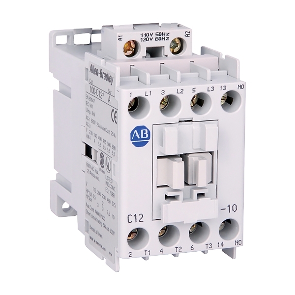 Allen-Bradley 100C Contactor 5.5kW 4Pole 32VAC Coil 2NO 2NC Contact ...