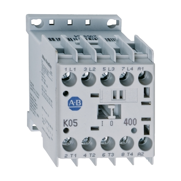Allen-Bradley 100K Contactor Mini 2.2kW 3Pole 230VAC Coil 1NC Contact ...