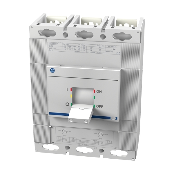 Allen-Bradley 140G MCCB M Frame 70kA 4P 630A Adjustable Thermal Magnetic