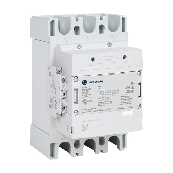 Allen-Bradley 100E Contactor 160kW 3Pole 250 to 500VAC and VDC Elec ...