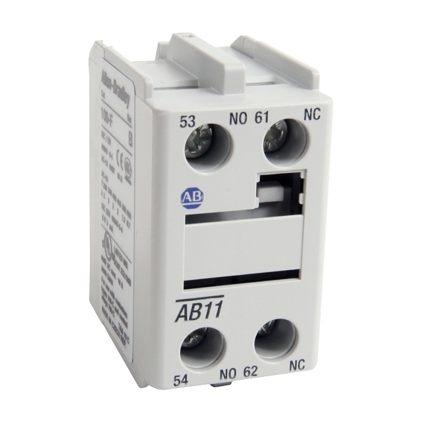 Allen-Bradley 100C Auxiliary Contact with 4NO Contacts Front Mount