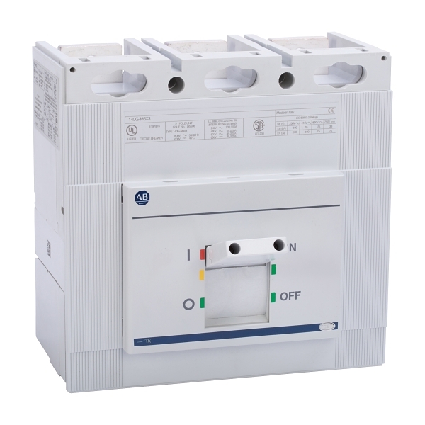 Allen-Bradley 140G MCCB M Frame 70kA 4P 630A Electronic LSIG