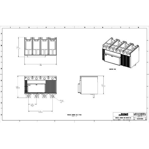 Allen-Bradley 140G Residual Current Release Module 4P K Frame