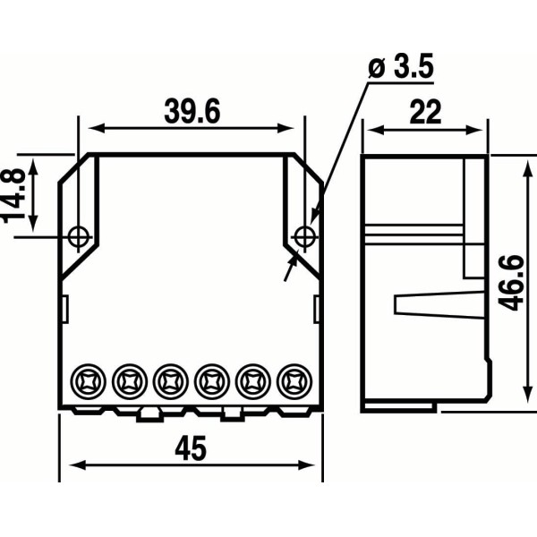 Finder 26 Series Step Relay 10A 24V AC Coil 1 Normally Open Contact
