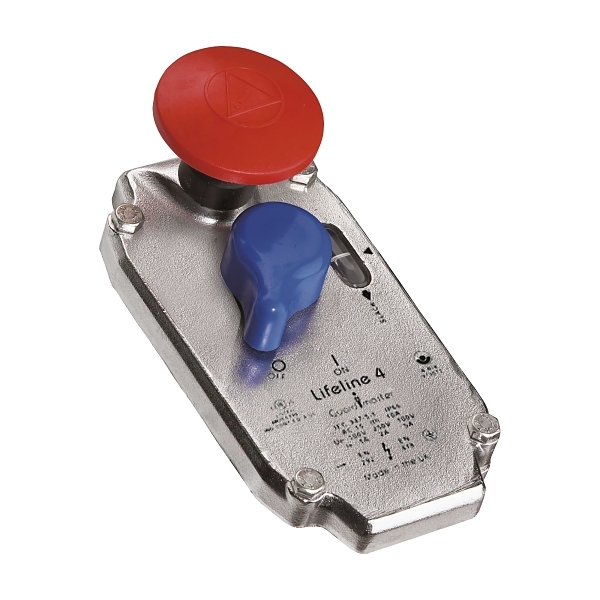 Allen-Bradley 440E Lifeline 3 Pullwire Stainless Steel IP69K 75m Aux ...