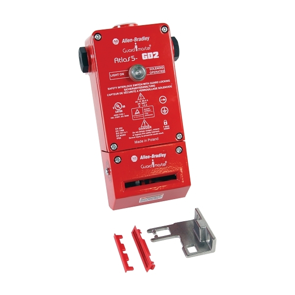 Allen-Bradley 440G Atlas 5 Guardlock Switch 2NC Safety 1NO Aux 2NO/1NC ...
