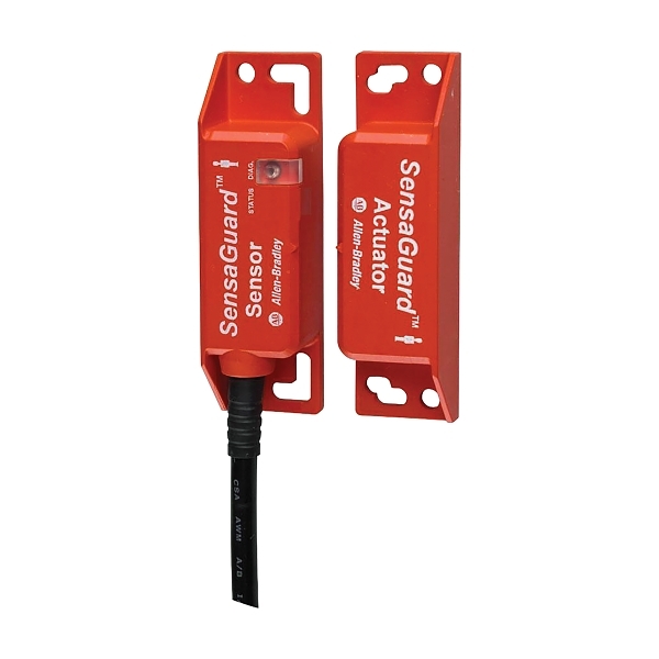 Allen-Bradley 440N SensaGuard Rectangular w/Act Mar Ind Mag Hold DC Micro 5