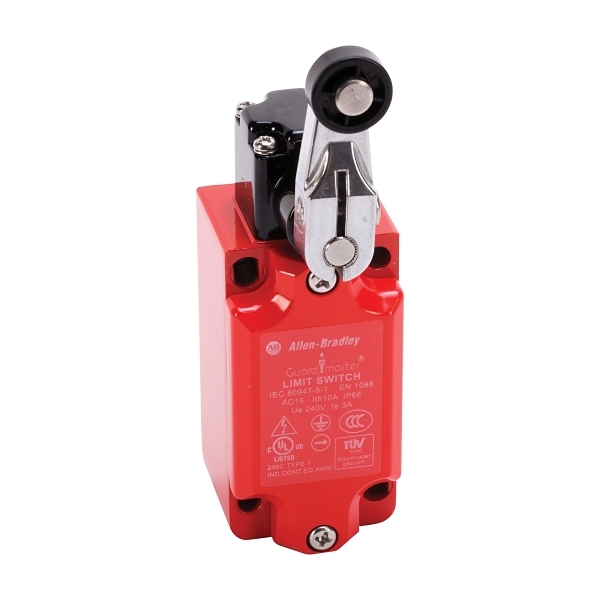 Allen-Bradley 440P Safety Limit Switch 30mm Large Metal Short Lever 1NO ...