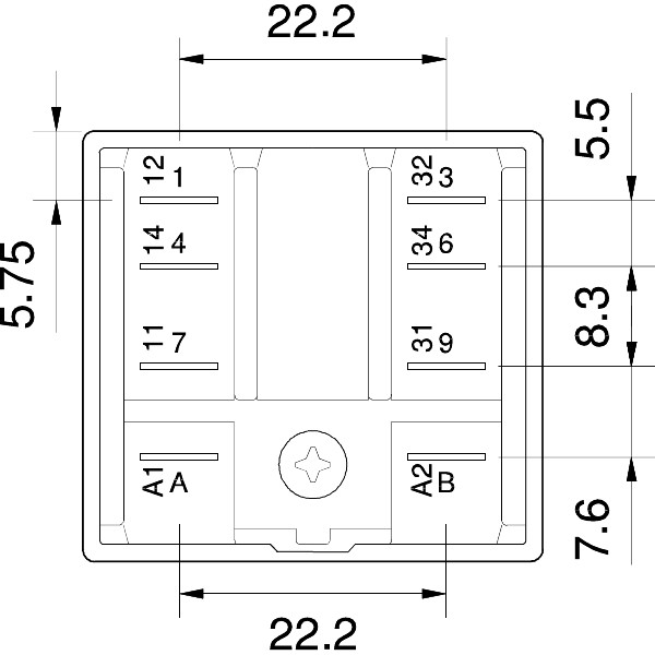 Finder 62 Series Power Relay Plug in 16A 2CO 240V AC Coil with ...