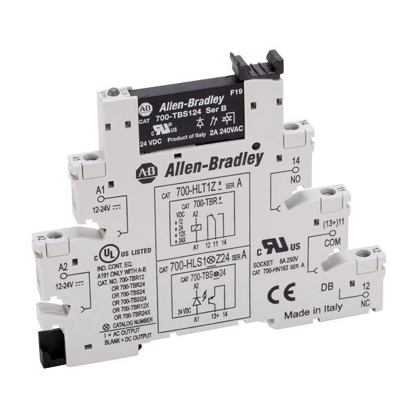 Allen-Bradley 700-HL Solid State Interface Relay 2A 1NO Contact 120VAC ...