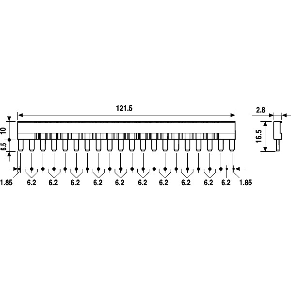 Finder 38 Series Jumper Link 20 Way