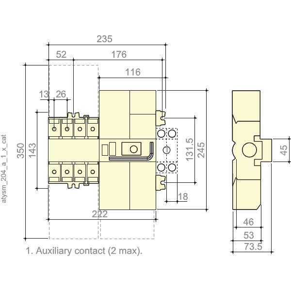 Socomec ATyS M Automatic Transfer Switch - ATyS gM, Basic Integrated ...