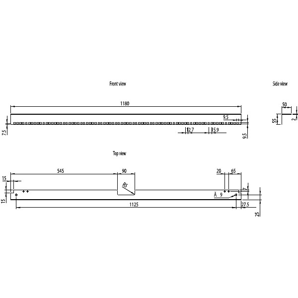 nVent HOFFMAN STB/NLS/MAS/MAD Wall Mount Brackets Zinc Steel for Qty 4