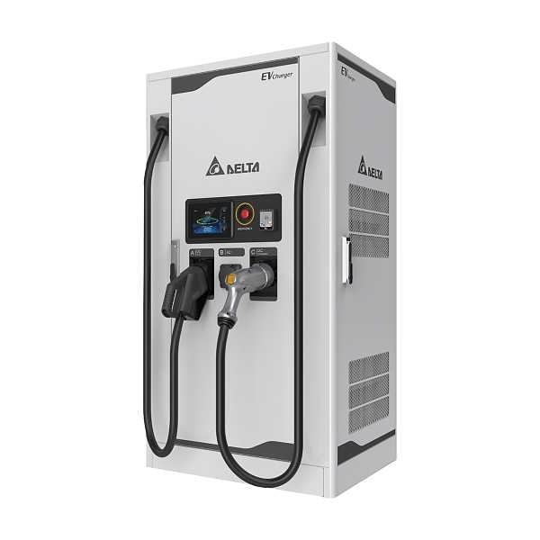 Delta DC 50kW EV Charger City CCS2 & CHAdeMO & AC T2 Socket