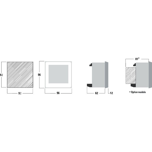 IME NEMO96 HD Digital Meter Nemo 96HD with RS485 and Memory