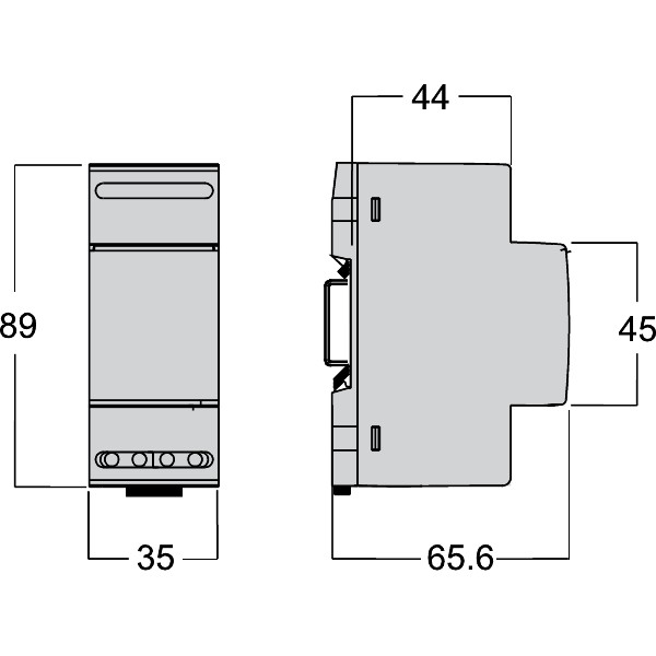 IME Earth Leakage Relay Din Mount 2Pole 1 Changeover Contact 240V AC