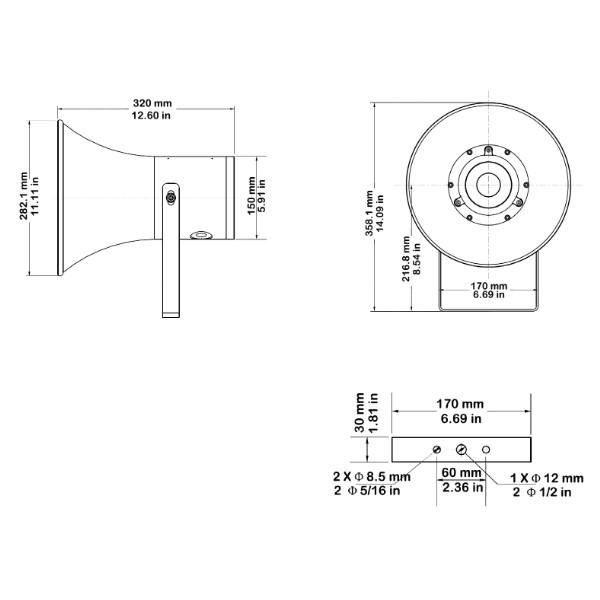 Moflash Ex d Sounder Glass Reinforced Plastic 115dB 100 to 240V AC Red