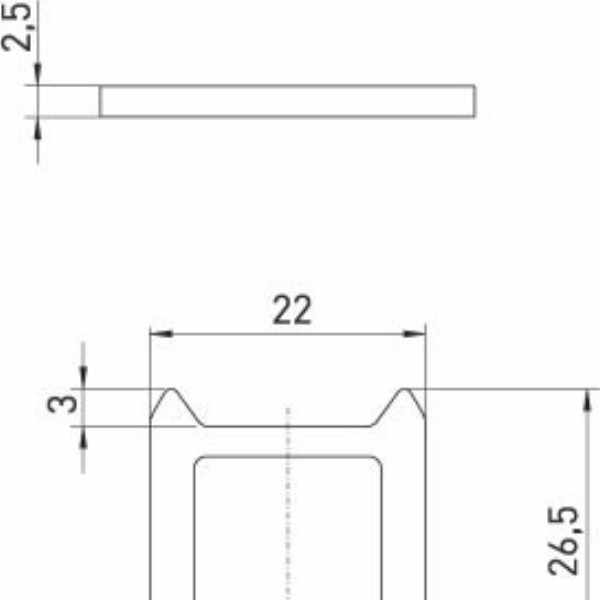 Steute Mechanical Interlock STM 295 Actuator Metal Straight