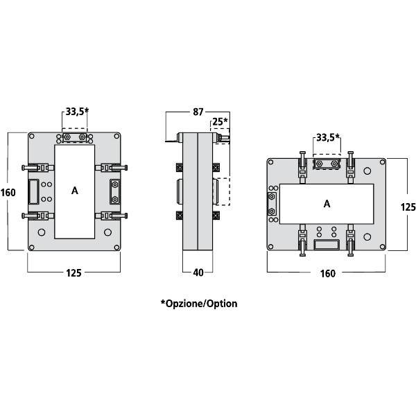 IME TAS127 Solid Core Current Transformer 3000A/5A 127 x 54mm 50VA ...