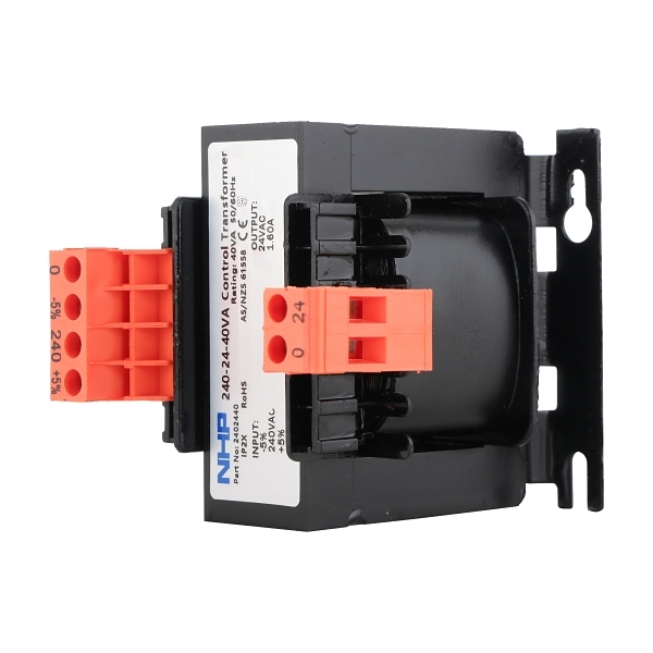 NHP Control Transformer 240V AC to 24V AC 63VA