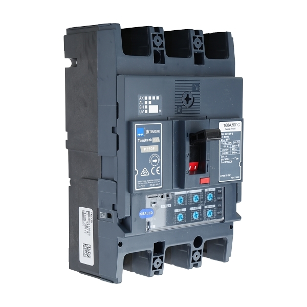 Terasaki TemBreak PRO MCCB 250 Frame 36kA 3P 160A Basic Electronic