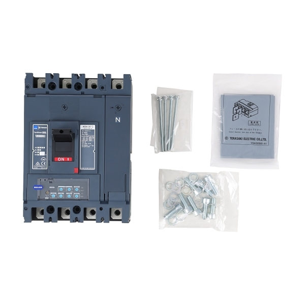 Terasaki TemBreak PRO MCCB 400 Frame 70kA 4P 400A Basic Electronic with GF