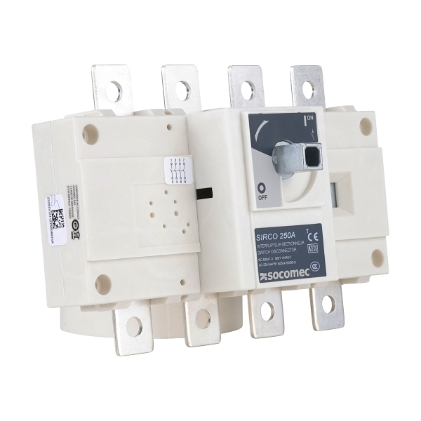 Socomec SLB Load Break Switch kit, w/ External Handle, 4P 250A