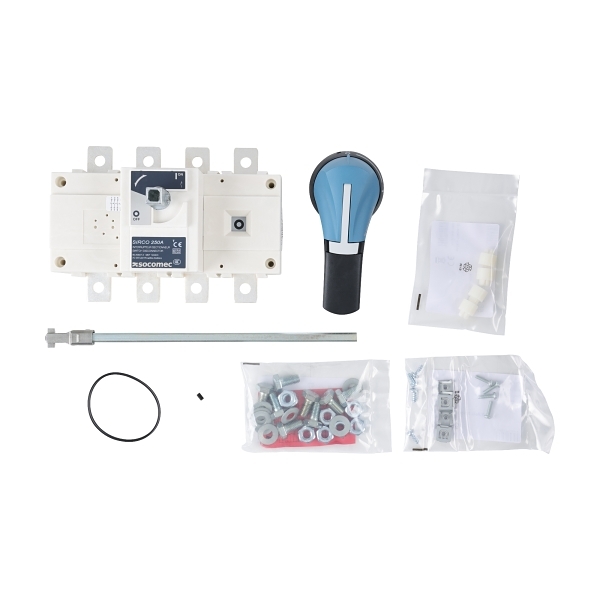 Socomec SLB Load Break Switch kit, w/ External Handle, 4P 250A