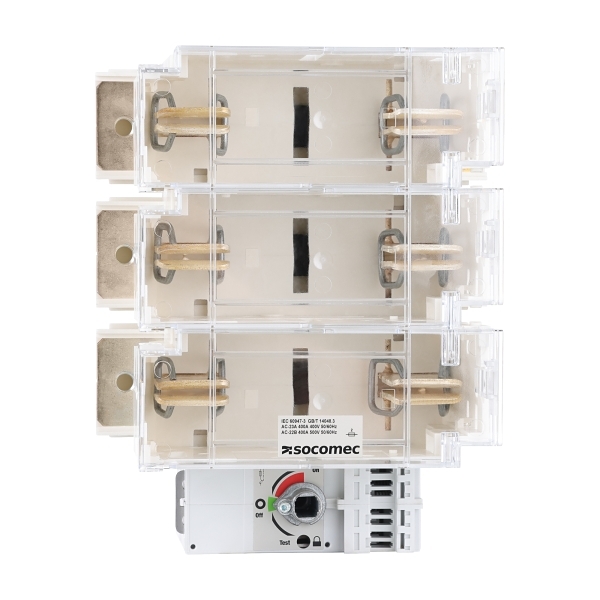 Socomec SSF Fuse Switch kit, w/ External Handle, suits DIN fuses, 3P 400A