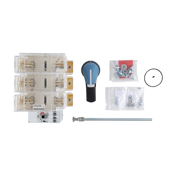 Socomec SSF Fuse Switch kit, w/ External Handle, suits DIN fuses, 3P 400A