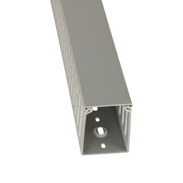 NHP QWIKWIRE T1 PVC Standard Slotted Duct W40 x H80 x L2000mm Box of 16 ...