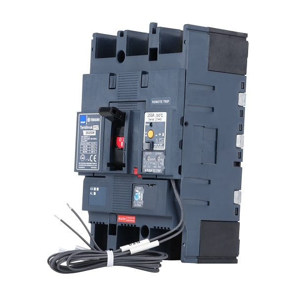 Terasaki TemBreak PRO ELCB 250 Frame 65kA 30mA 3A 3P 250A Adj. Thermal ...
