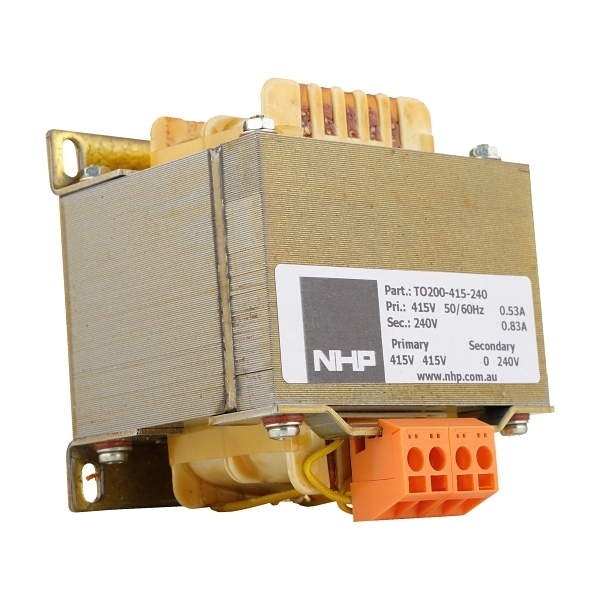 NHP Control Transformer 415V AC to 240V AC 500VA