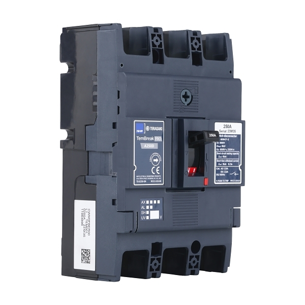 Terasaki TemBreak PRO MCCB 250 Frame 3P 250A Non Auto Switch