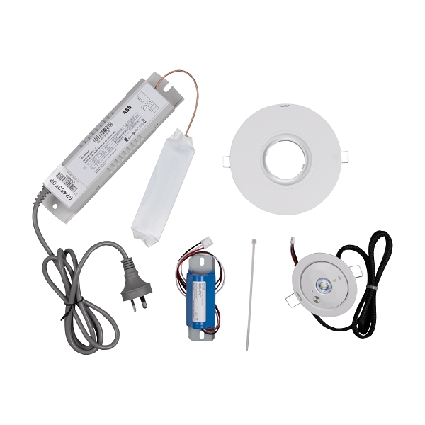 Stanilite Nexus RF Platinum Emergency Spitfire Dual LED Recessed