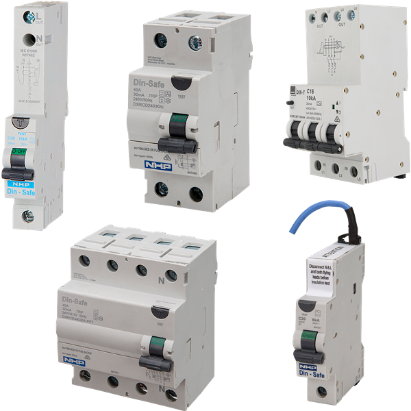 NHP DIN-T Residual Current Devices - NHP Australia