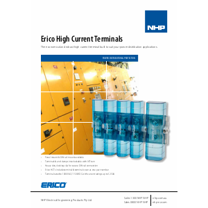 nVent ERIFLEX High Current Terminal 250A In and Out 1 x 35 to 70mm